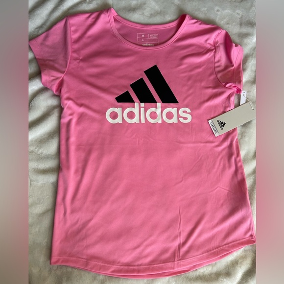 adidas | Shirts & Tops | Adidas Kids Pink Tshirt | Poshmark